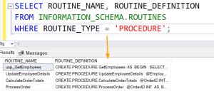 How To View Stored Procedures In Sql Server Sql Server Guides