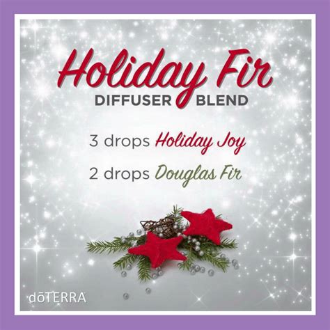 DoTERRA Christmas Diffuser Blends Doterra Diffuser Blends Christmas