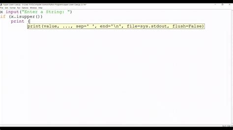 Python Program To Convert Upper Case To Lower Case Lower Case To