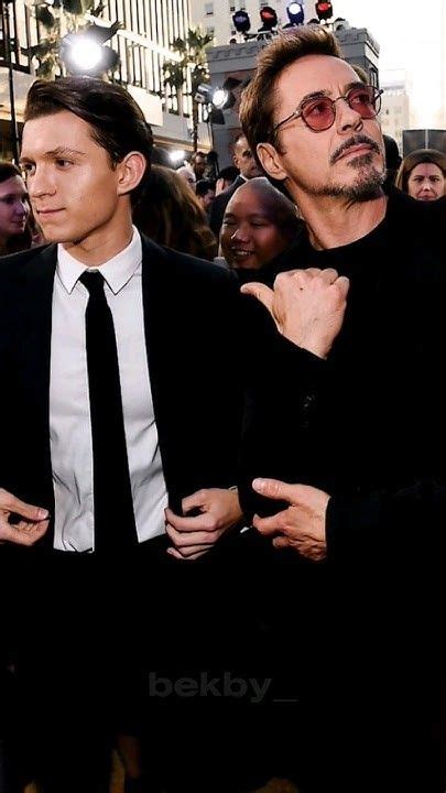 Tom Holland X Copines X Robert Downey Jr Edit Tomholland Rdj