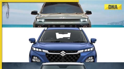 Hyundai Exter Vs Tata Punch Vs Maruti Suzuki Fronx Price Comparison Of