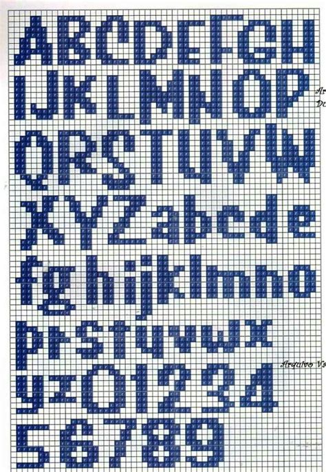 Free Printable Knitting Alphabet Chart Printable Templates By Nora