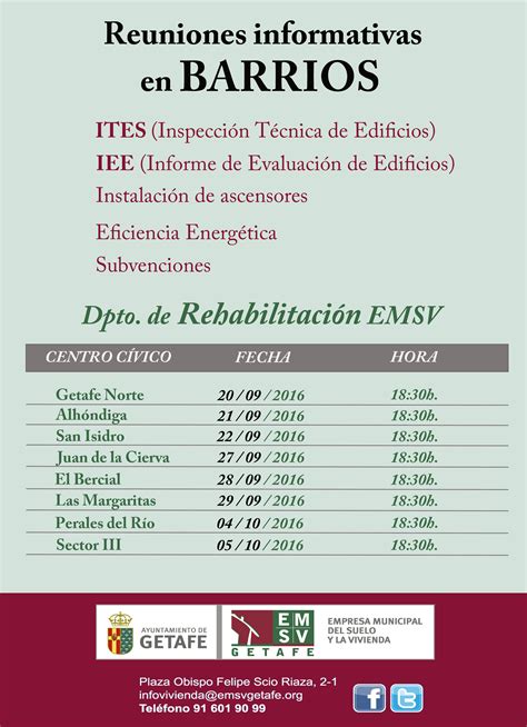 EL INFORME DE EVALUACION DE EDIFICIOS IEE Y LA ITE EN GETAFE ITCE