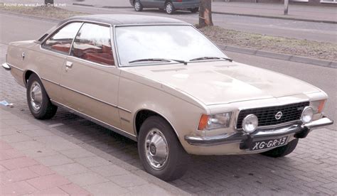 1972 Opel Commodore B Coupe 2 8 GS 142 Hp Technical Specs Data