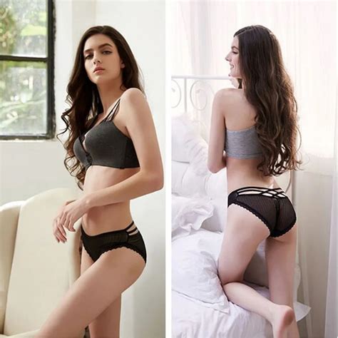 Brand Underwear Women Lace Briefs Ultra Thin Comfort Low Waist Seamless