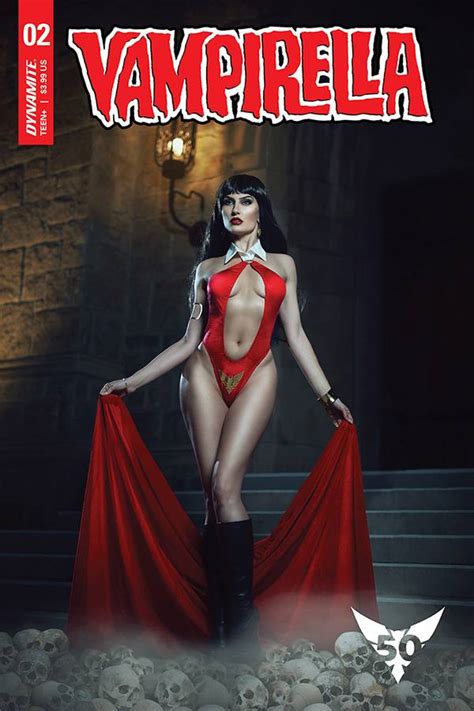 JUN191194 VAMPIRELLA 2 CVR E COSPLAY Previews World