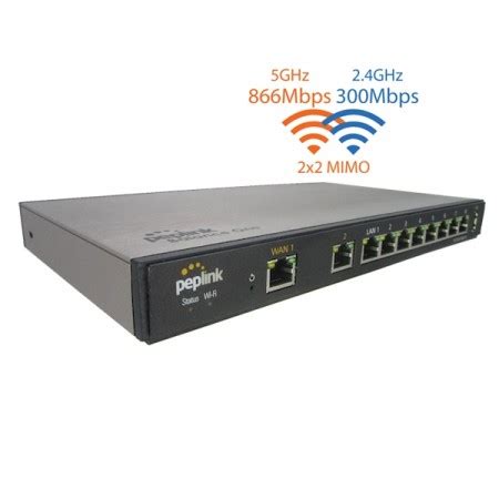 Peplink Balance One BPL ONE Dual WAN Router 2 Gigabit WAN Port And 8