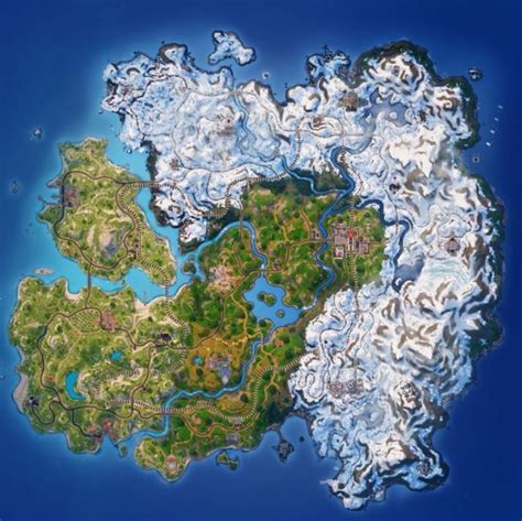 Nouvelle Carte Fortnite Tous Les Emplacements Du Chapitre 5 De La