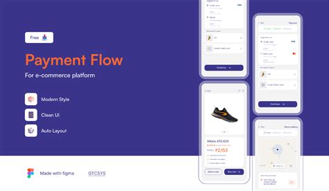 Payment Flow UI Design Figma