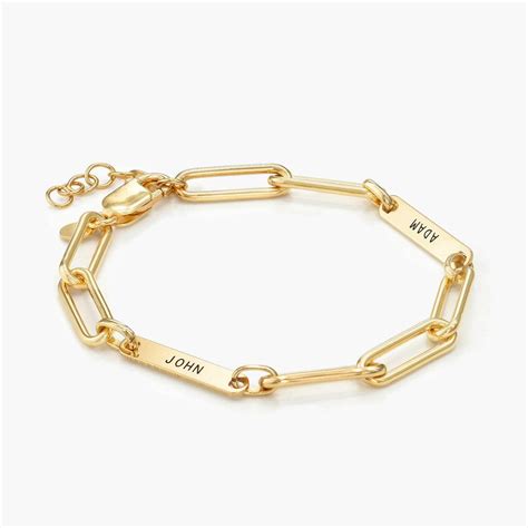 Gold Bracelet With Name Atelier Yuwa Ciao Jp