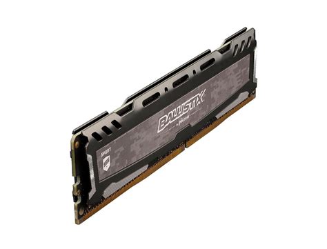 MEMORIA RAM CRUCIAL DDR4 4GB FRECUENCIA 2666 MHZ BALLISTIX SPORT