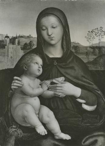 FONDAZIONE ZERI CATALOGO Sanzio Raffaello Madonna Con Bambino