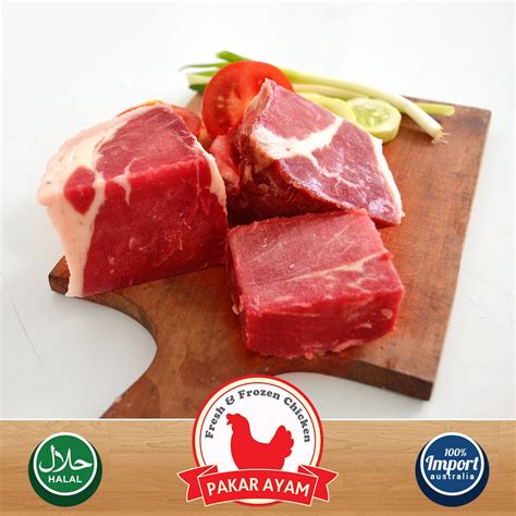 Jual Daging Sapi Sengkel Kemasan 500gr Import Australia Kualitas