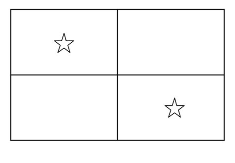 Flag Of Panama Emoji Coloring Page ColouringPages