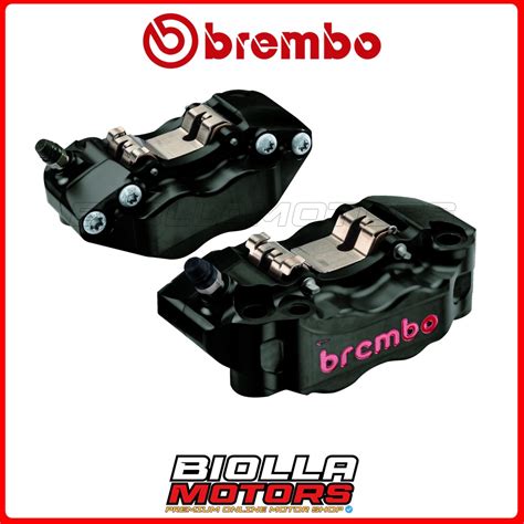 220B47340 KIT PINZE FRENO BREMBO RADIALI GP4 RB 108 MM CNC KAWASAKI Z