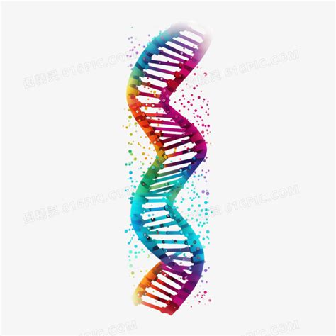 手绘双螺旋DNA序列免抠元素图片免费下载 PNG素材 编号1l0i9qnlj 图精灵