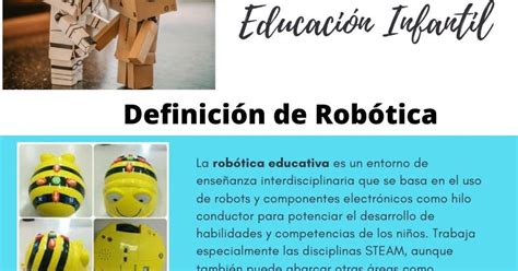 Infografía Robótica en Educación Infantil