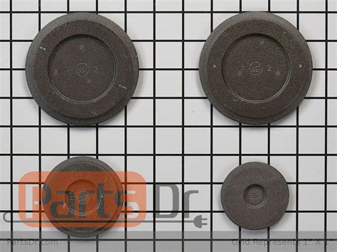 W10881749 Whirlpool Surface Burner Cap Kit Parts Dr