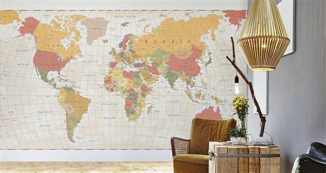 Fototapeta Mapa Wiata Tapetyonline Pl