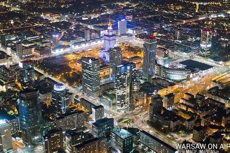 Warszawa z lotu ptaka Niesamowite zdjęcia Macieja Margasa FOTO WIDEO