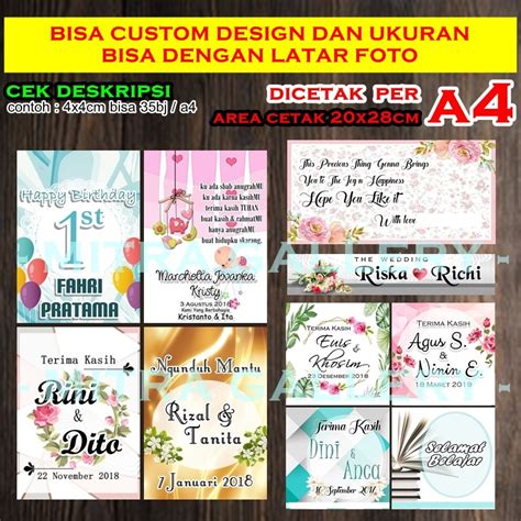 Detail Ukuran Kartu Ucapan Terima Kasih Koleksi Nomer 3