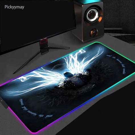 Podkładka pod mysz Diablo RGB klawiatura do gier dywan podświetlany