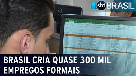 Brasil Cria Quase 300 Mil Empregos Formais Em Setembro SBT Brasil 26