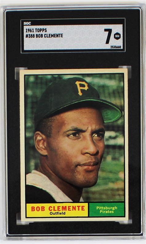 Lot Detail 1961 Topps Roberto Clemente SGC 7