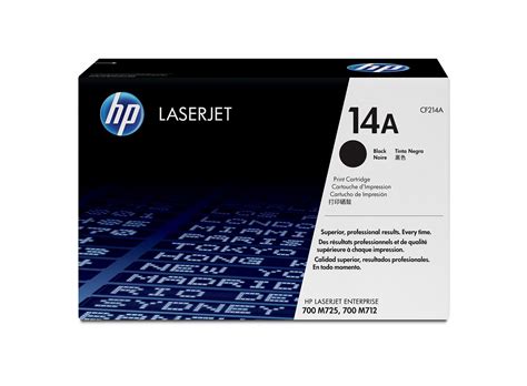 HP 14A CF214A Black Original LaserJet Toner Cartridge HP Store Canada