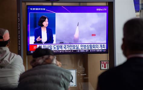 Visão Coreia do Norte disparou míssil balístico