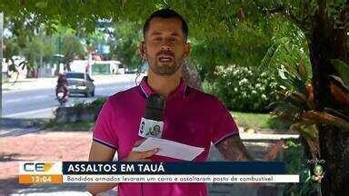 CETV 1ª Edição Fortaleza Bandidos levaram um carro e a assaltaram