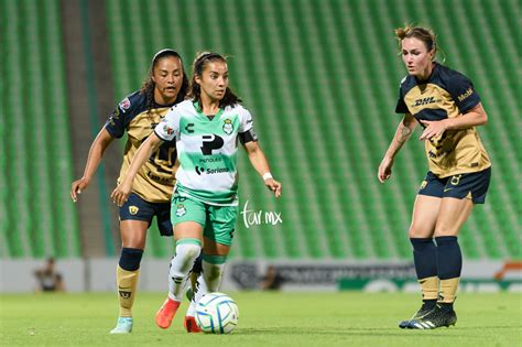 Chandra Eigenberger Santos Laguna Vs Pumas UNAM J7 A2022 Liga MX