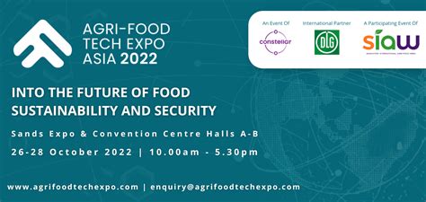 Visit Our Booth At Agri Food Tech Expo Asia Scimed Asia Pte