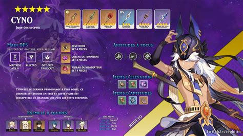 Cyno Guide Complet De Genshin Impact Tier List Astuces The Best Porn
