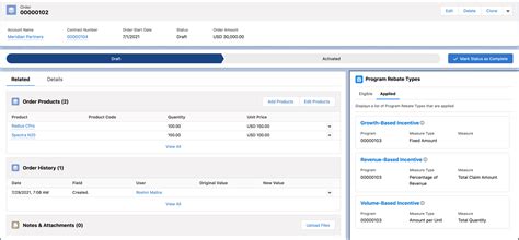 Manage Incentives Within Contracts And Orders Unit Salesforce