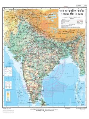 Physical Map India Pdf Instapdf