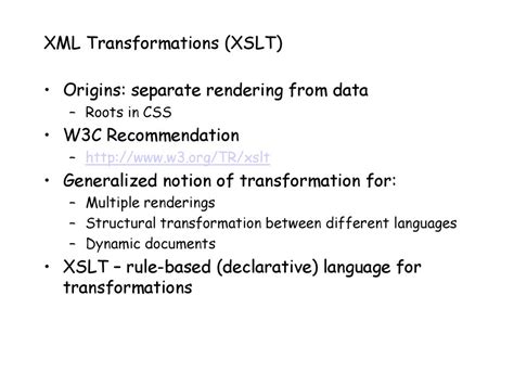 more xml xml schema xpath xslt ppt download