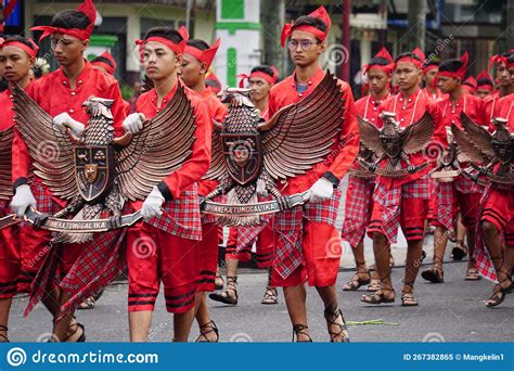 Indonesian Bring National Symbol Garuda Pancasila Editorial Image