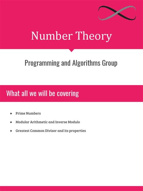 number theory pdf prime number number theory