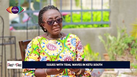 Dzifa Gomashie Speaks On The Tidal Waves Situation In Ketu South YouTube