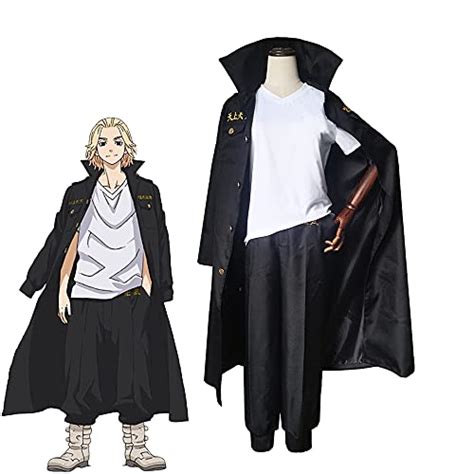 最安ショップ比較 Wsoudmad 東京卍リベンジャーズ 佐野万次郎 マイキー コスプレ 衣装 刺繡スタイル 東京卍會 総長 さのまんじ