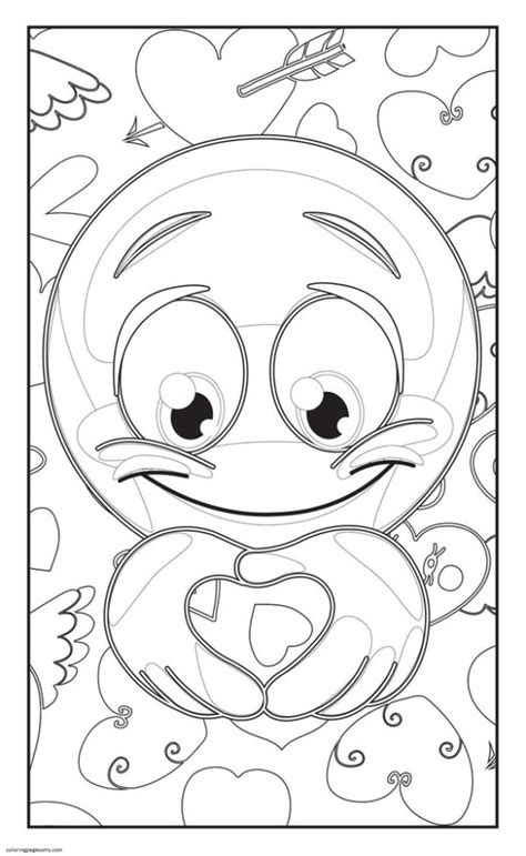Paginas Para Colorear De Emojis Y Pintar Im Genes Para Dibujar Gratis