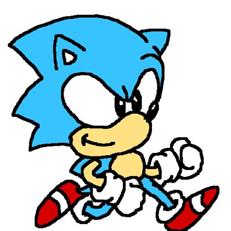 Edición Classic sonic Herramienta gratuita de dibujo en línea de