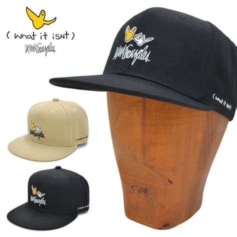 What it isNt ART BY MARK GONZALES キャップ SNAPBACK CAP 帽子 スナップバックキャップ 6