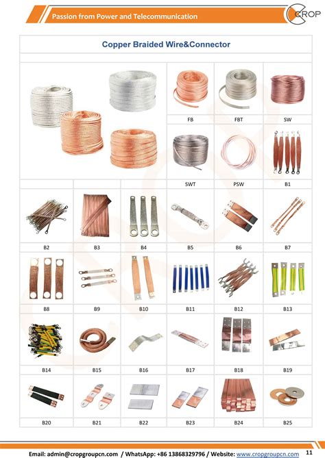 Copper Laminated Flexible Connectors Crop Power Utility Supplier