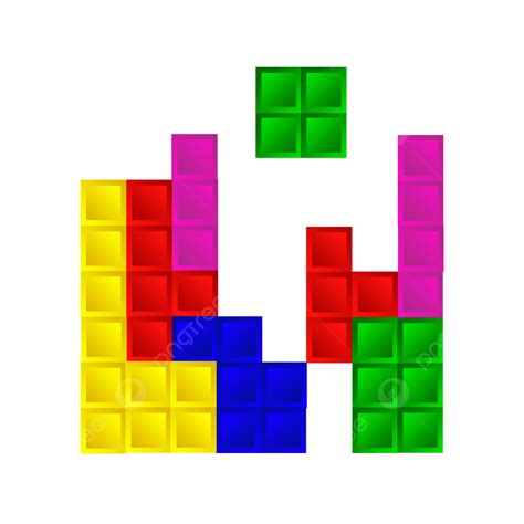 Tetris Game Clipart Hd PNG Tetris Game Illustration Tetris Leisure