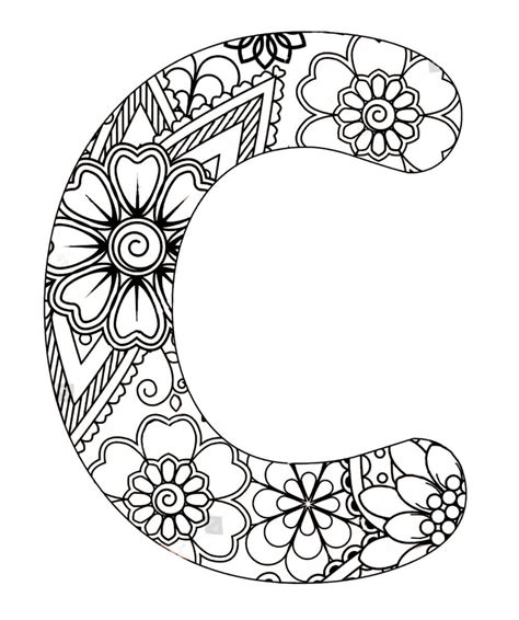 Kolorowanki Litera Coloriage Alphabet Lettres Colorier Kolorowanka