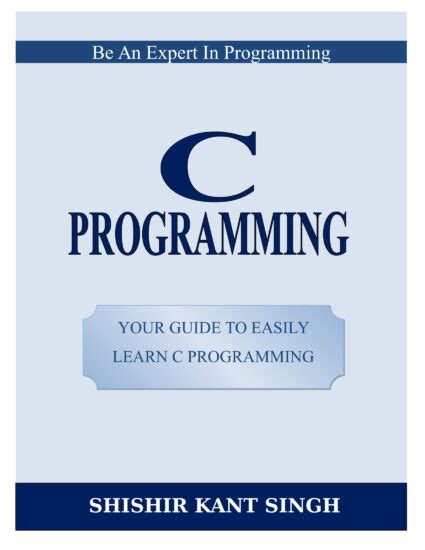 c programming shishir kant singh