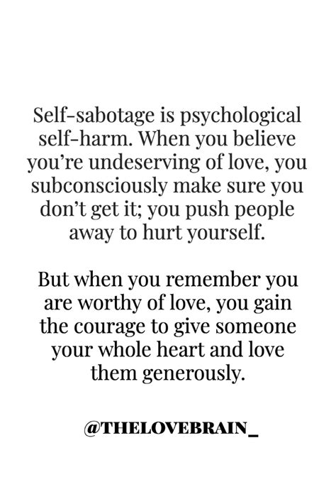 Relationship Self Sabotaging Quotes ShortQuotes Cc