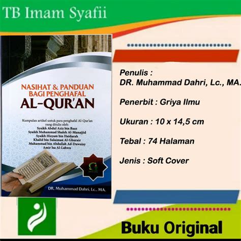 Nasihat Dan Panduan Bagi Penghafal Al Quran Griya Ilmu Nasehat Dan